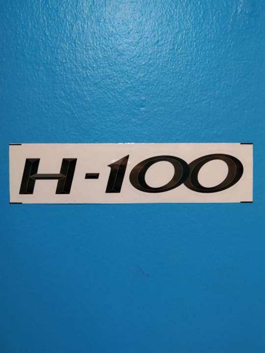 HYUNDAI H-100 STICKER | Lazada PH