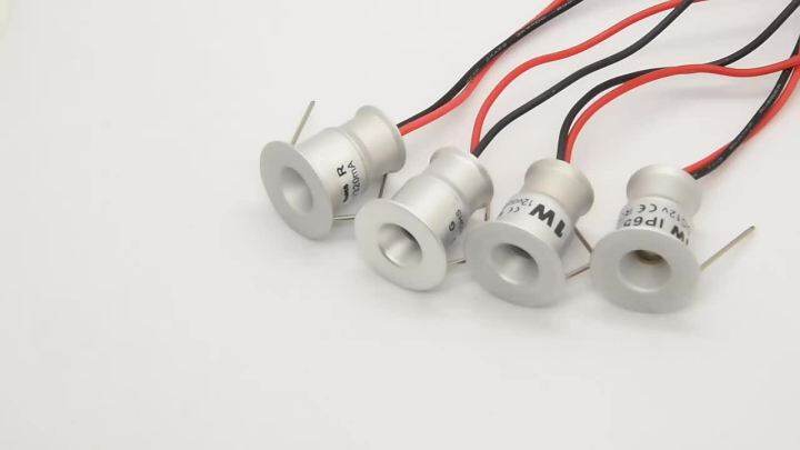 Outdoor Garden 1W 12V IP65 Mini LED Bulb Ceiling Downlight With IP67 ...