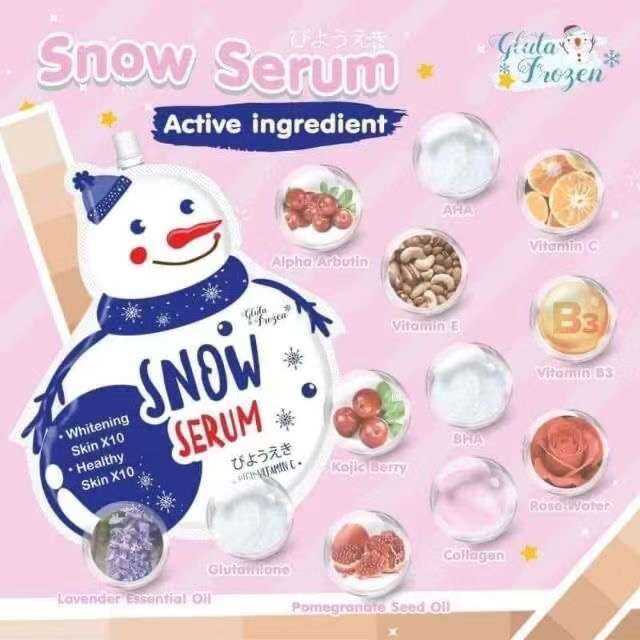 Gluta Frozen SNOW SERUM 30ml | Lazada PH