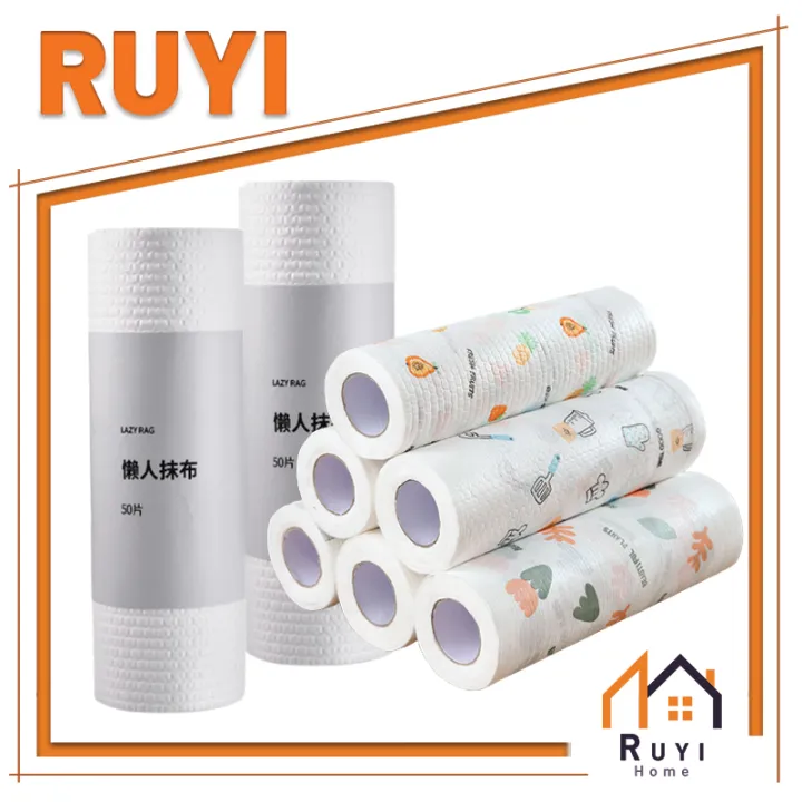 Reusable Kitchen towel Washable Disposable Kitchen Towel Tissue Kitchen ...