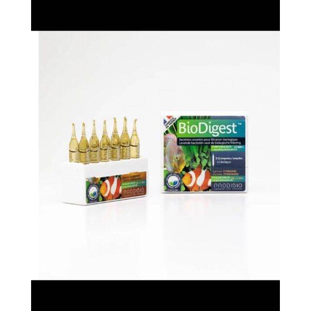 PRODIBIO BIODIGEST per VIAL Live bacteria for saltwater aquariums Coral ...