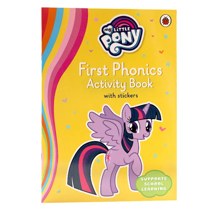 My little pony first phonics English original picture book children's ...