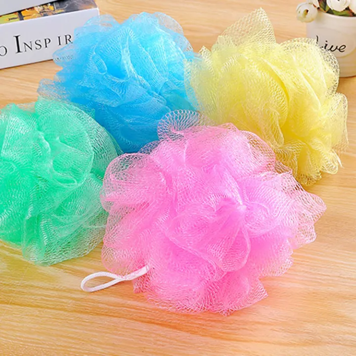 Colorful bath mesh net Ball Bath Wipe | Lazada PH