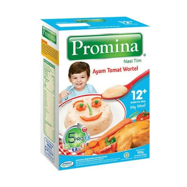 Promina Nasi Tim Ayam Tomat Wortel 100gr | Lazada Indonesia
