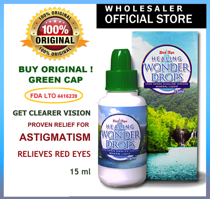 DOK APO HEALING WONDER EYE DROPS AUTHENTIC/ ORIGINAL 15ML | Lazada PH