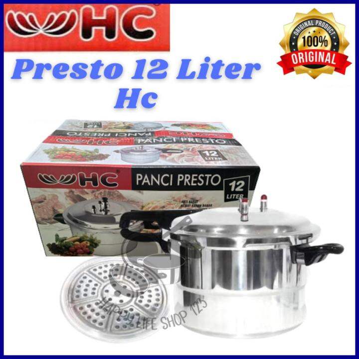 Presto 12 Liter HC/Panci Presto 12 Liter HC | Lazada Indonesia