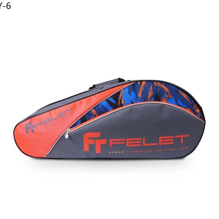 FELET BADMINTON RACQUET BACKPACK 507-23 100 original by FLEET | Lazada