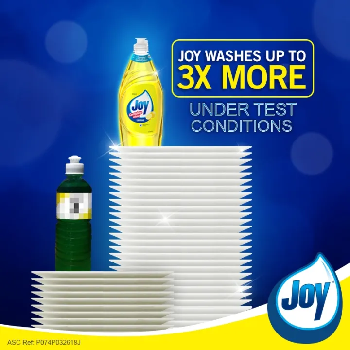 Joy Kalamansi Concentrate Dishwashing Liquid Bottle (780ml) Set of 4 ...