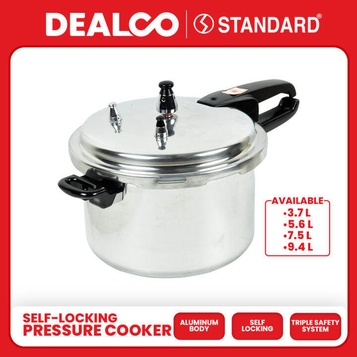 Dealco | Standard Appliances Pressure Cooker with Self-locking system ...