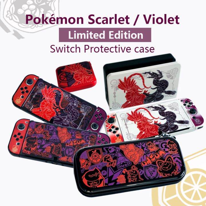 Case Pokémon Scarlet / Violet Protective Case for Nintendo Switch V1 V2 ...