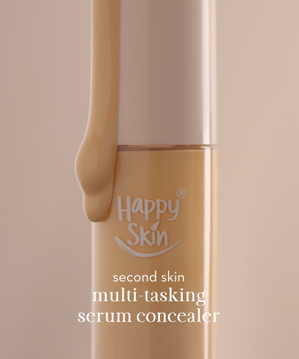 Happy Skin Second Skin Multi-Tasking Serum Concealer in Soft Beige ...