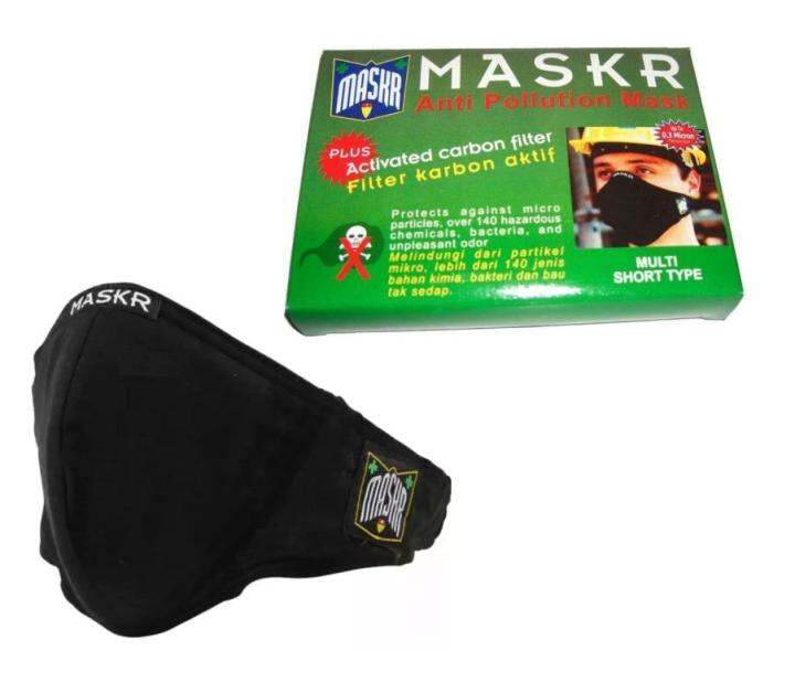 Masker Anti Polusi / Pollution Mask/ Masker Wajah Anti Debu - MASKR ...