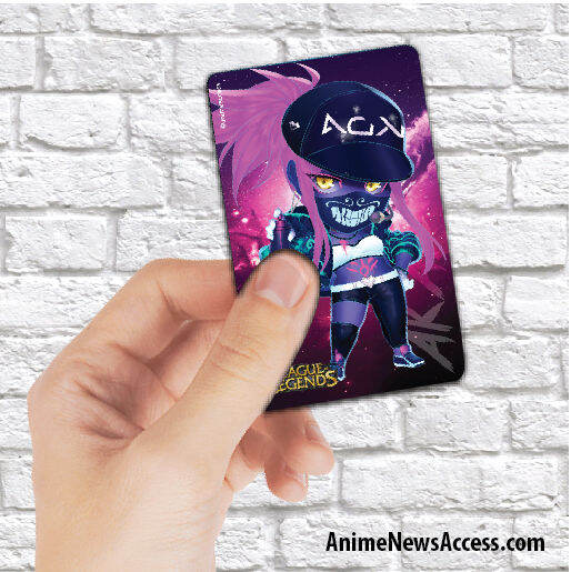 Akali (Glow) KDA Popstar Skin League of Legends Stickers Fanart Chibi ...