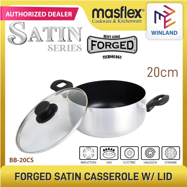 Masflex Original 20cm Aluminum Satin Series Non Stick Induction ...