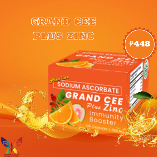 Grand Cee Plus Zinc - Alkaline (100 caps) | Lazada PH