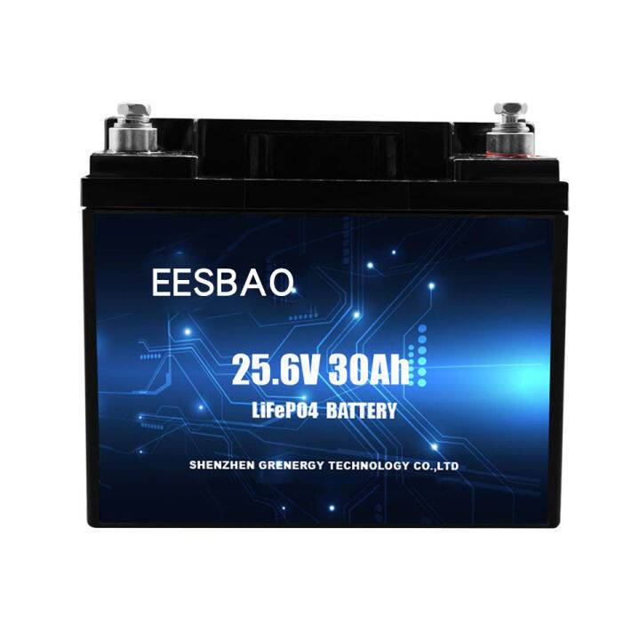 24V30Ah Lifepo4 deep cycle lithium battery packs cylinder cell 32650 ...