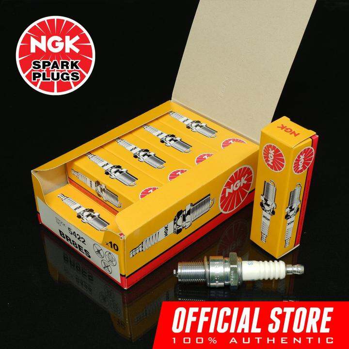 NGK BR8ES Standard Spark Plugs for Generator Set, Jet Ski, Motorcycle ...