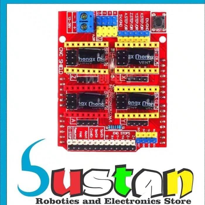 ARDUINO CNC SHIELD V3 ENGRAVING MACHINE | Lazada Indonesia