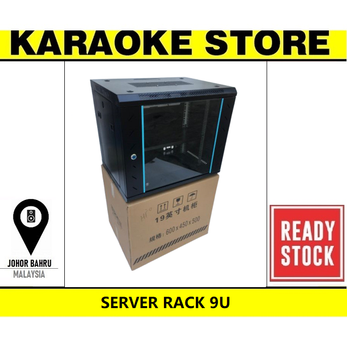 Server Rack 9U - 19inch Wide Standard Rack-mounted Cabinet | Lazada