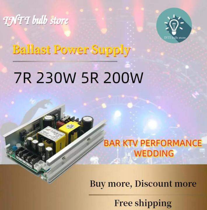 7R 230W 5R 200W Moving Beam Head Light Ballast Power for Platinum Stage ...