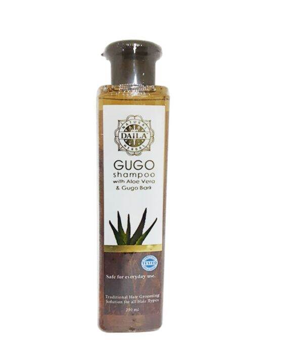 Gugo Shampoo with Aloe Vera & Gugo Bark (Daila), Promotes Hair Growth ...