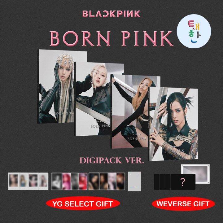 [BLACKPINK] พร้อมส่ง อัลบั้ม BORN PINK [DIGIPACK ver.] | Lazada.co.th