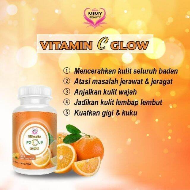 ORIGINAL HQ] VITA C GLOW 1000MG | Lazada