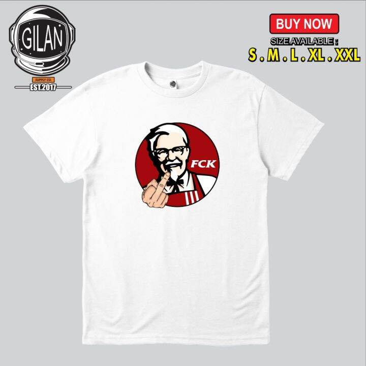 Kaos Baju KFC FCK Logo Kaos Distro Unik | Lazada Indonesia