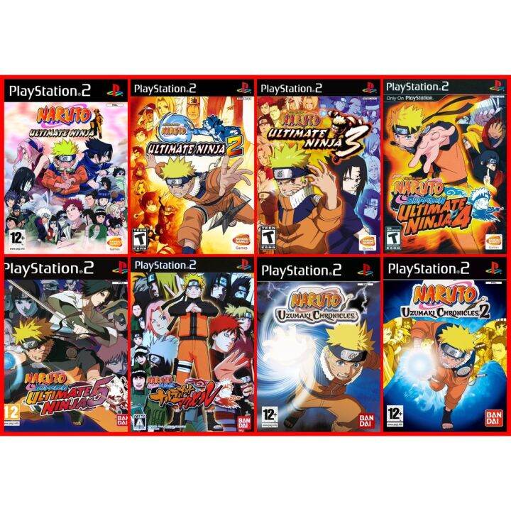 NARUTO ทุกภาค ของ PS2 รวมนารูโตะ เพลสอง | Lazada.co.th