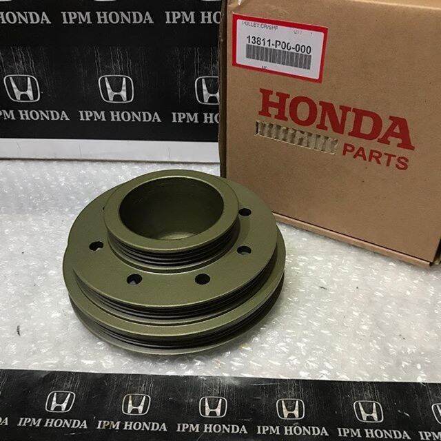 13811 P00 Poly Polly Poli Pulley Crankshaft Krek Kruk As Honda Civic ...