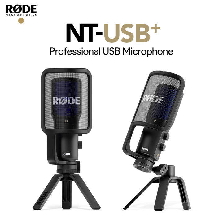 Rode NT-USB+ Professional USB Microphone ประกันศูนย์ | Lazada.co.th