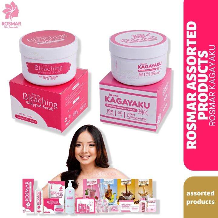 ROSMAR Bleaching Whipped Scrub NO Rinse Formula/ KAGAYAKU Formula ...