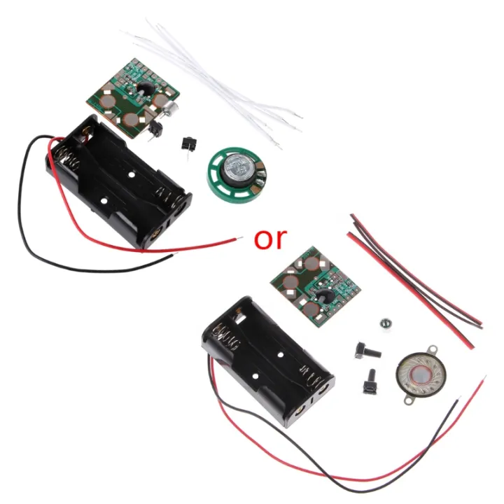 DIY Electronic Kit Voice Recording IC Module Mini Digital Chip Recorder ...