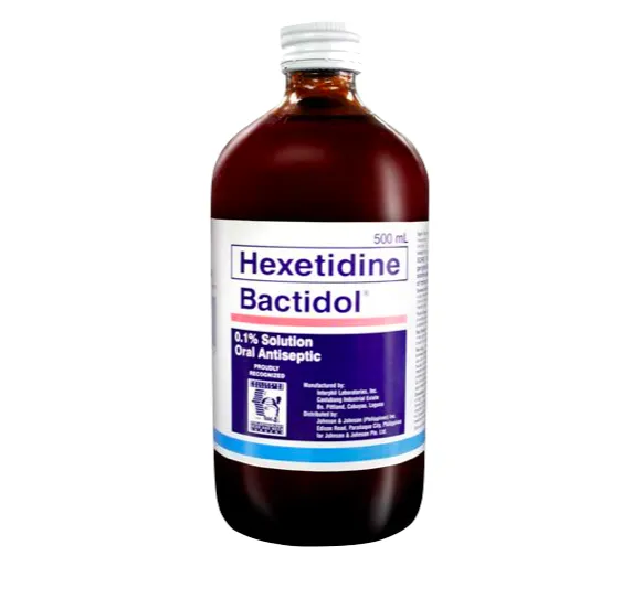 Hexetidine Bactidol Oral Antiseptic Solution 500 mL | Lazada PH