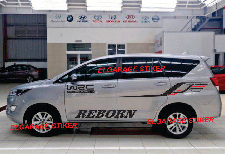 Stiker mobil toyota innova stiker mobil kijang innova cutting stiker ...