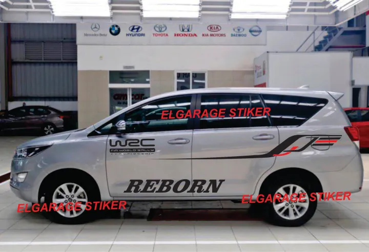 Stiker mobil kijang innova stiker mobil toyota innova cutting stiker ...