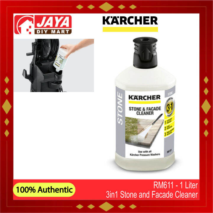 Karcher RM 611 Car Shampoo Stone and Facada Cleaner 3-IN-1 RM 611, 1L ...