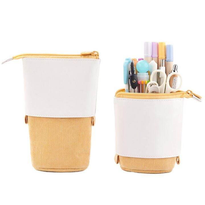 [KUT Department Store] ที่ใส่ดินสอแบบยืดไสลด์เคสเครื่องเขียน Pu Stand ...