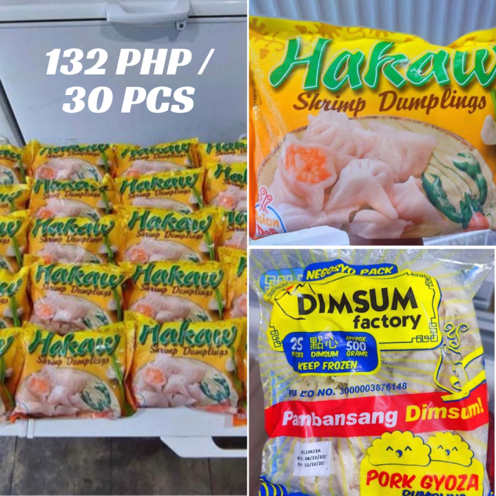 Ready to Cook Pork Siomai, Chicken Siomai, Gyoza Dumplings, Sharksfin ...