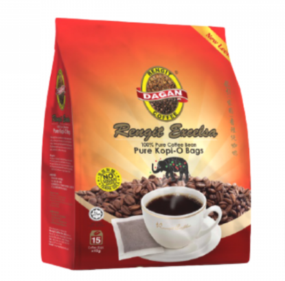 DANGA RENGIT COFFEE Rengit Excelsa Coffee~Pure Kopi-O Bags @ 15g x 15 ...