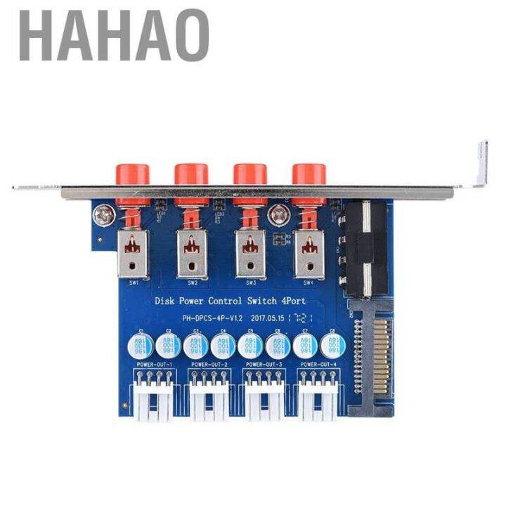Hahao 4-way HDD 2.5" Power Switch Hard Disk Selector IDE SATA Drive Switcher For PC | Lazada PH