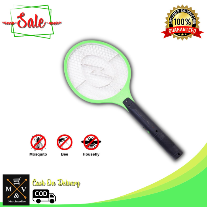M&V- Mosquito Killer Electric Tennis Bat Handheld Racket/ Rechargeable ...