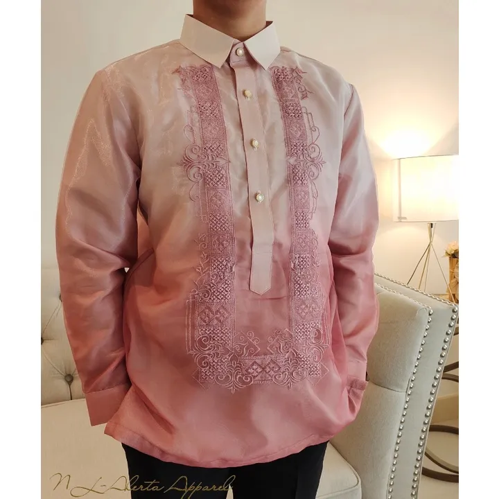 MEN'S BARONG PURE EMBROIDERED MODERN BARONG FOR MEN | Lazada PH