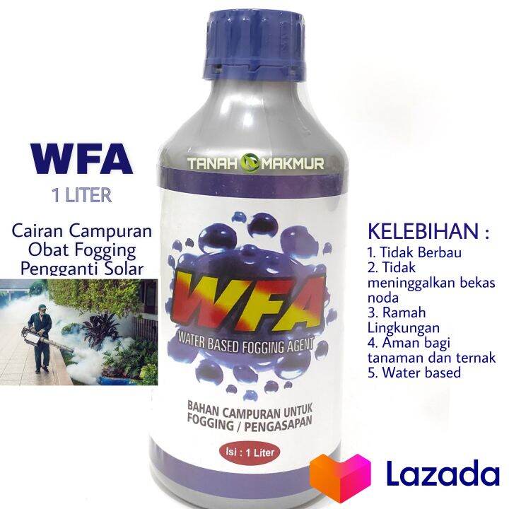 WFA 1 Liter Campuran Fogging 1L Pengganti Solar Foging Aman Cairan ...
