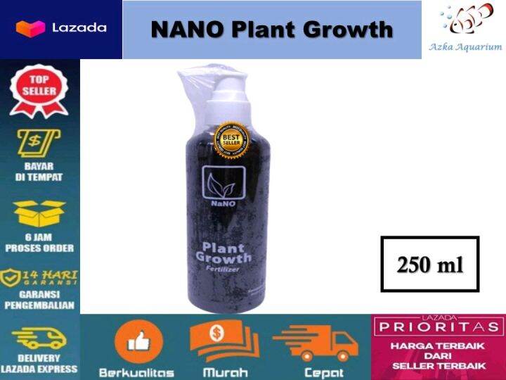nano plant growth 250ml fertilizer pupuk cair tanaman aquascape ...