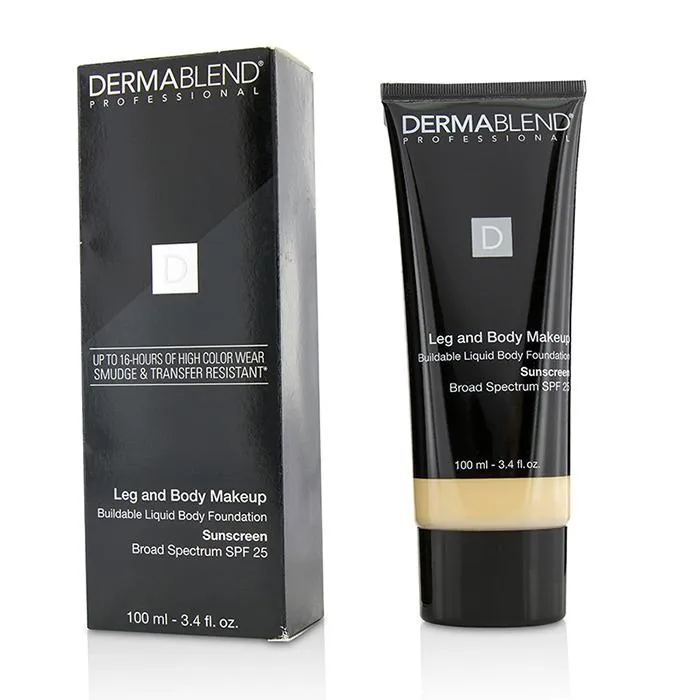 Dermablend Leg and Body Make Up Buildable Liquid Body Foundation ...