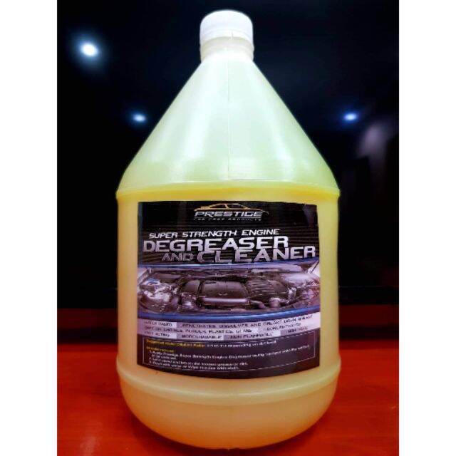 Prestige Engine Degreaser and Cleaner 1 GALLON FREE 300ML Trig Sprayer ...
