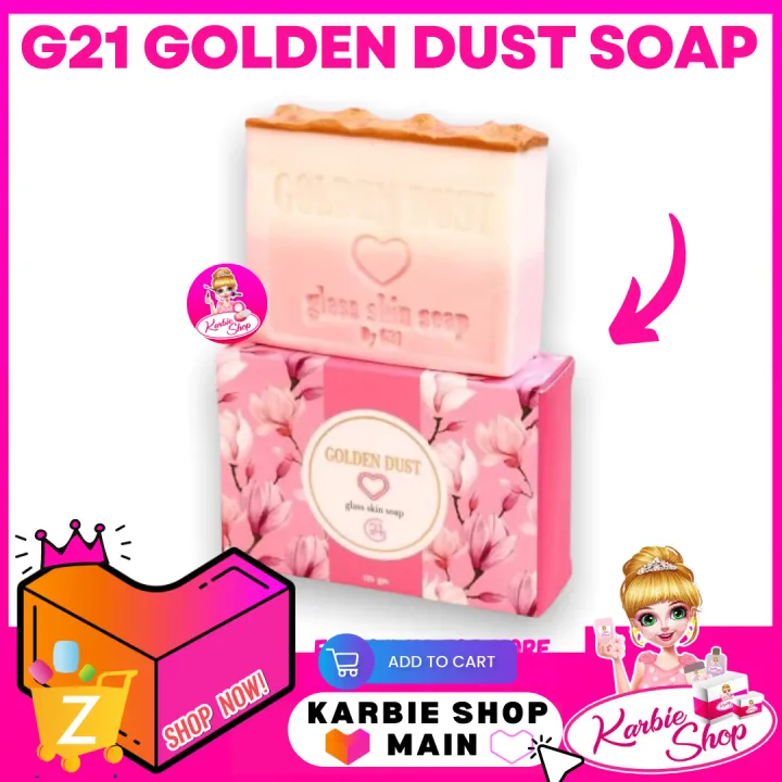 Original G21 Golden Dust Soap Glass Skin Soap 125g | Lazada PH