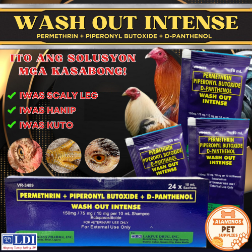[APS] WASH OUT SHAMPOO 10ML FOR GAMEFOWL / SCALY LEG / HANIP / KUTO ...