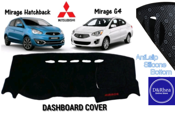 Dashboard Cover for Mitsubishi Mirage G4 and Hatchback 2012 to 2020 ...